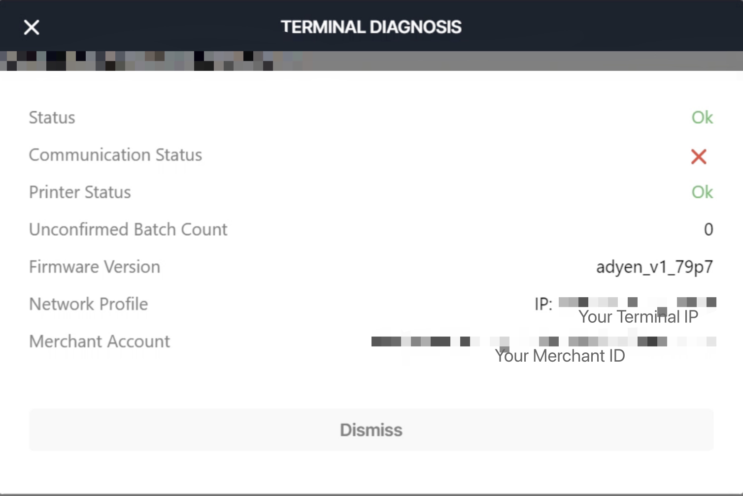 Setting Up: Payment Terminals