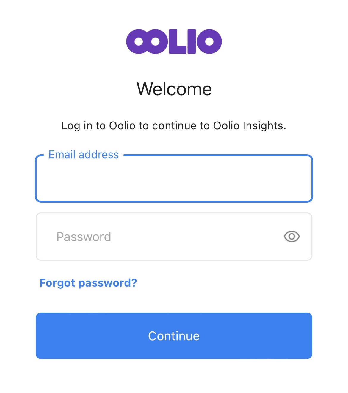 Setting Up: Insights App